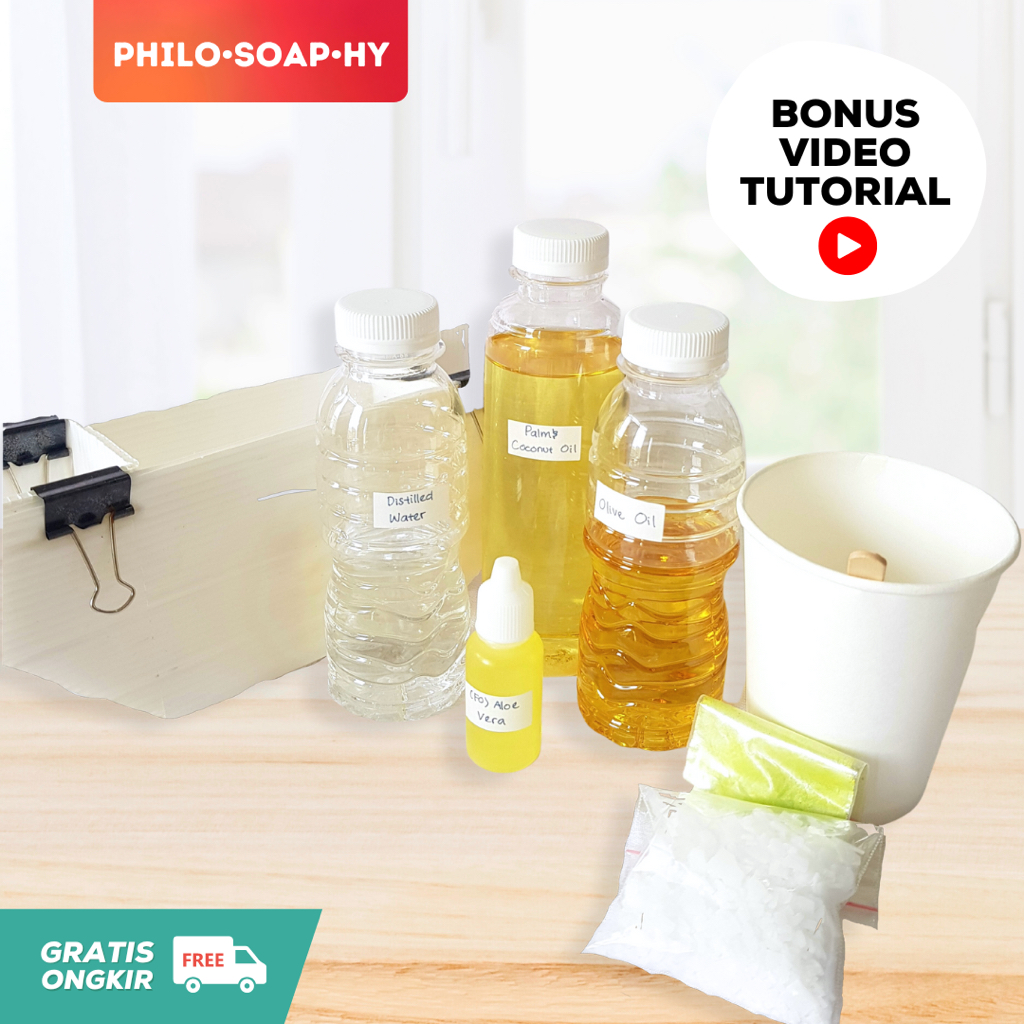 Jual DIY KIT SABUN NATURAL - paket membuat sabun natural organik ...