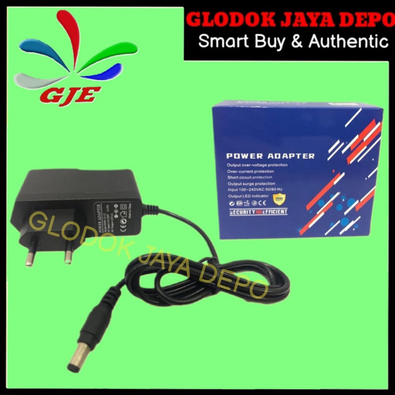 Jual ADAPTOR TEMPEL STB / CCTV 1A 12V DUS BIRU | Shopee Indonesia