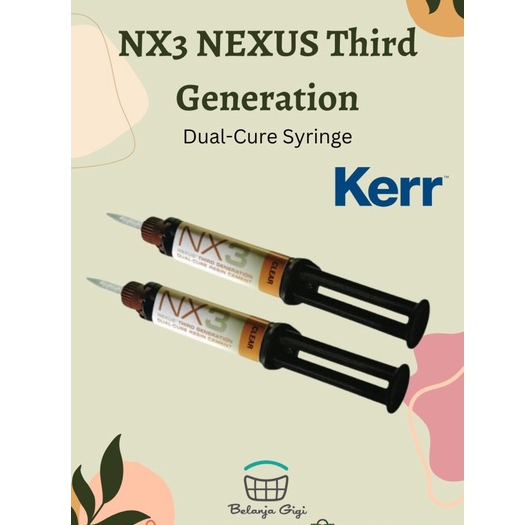 Jual NX3 NEXUS Third Generation Resin Cement Refill, Dual-Cure Syringe | Shopee Indonesia