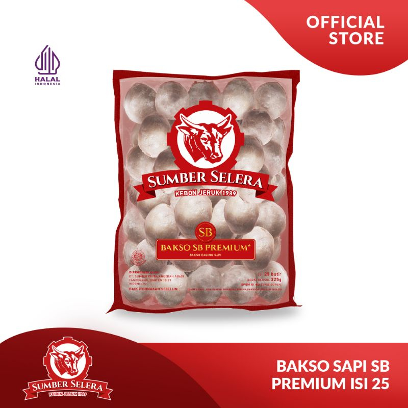 Jual Bakso Sapi Sumber Selera SB Premium 25pcs | Shopee Indonesia