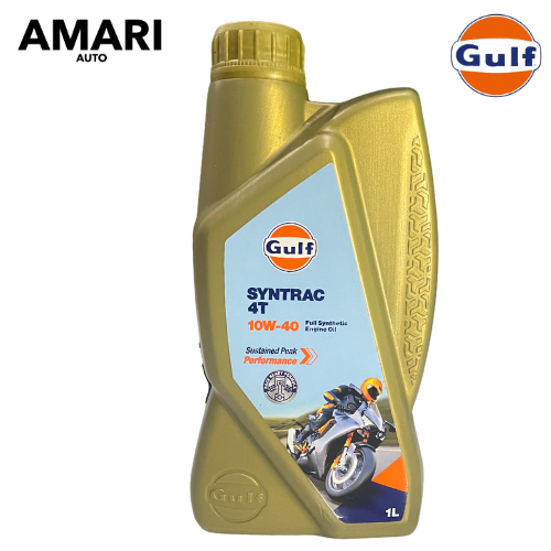 Jual Gulf | Oli Motor Synthetic Gulf Syntrac 4T SAE 10W-40 1 Liter ...