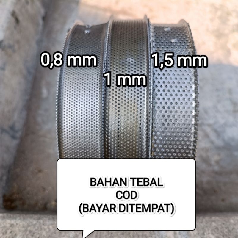 Jual ffc15 saringan sarangan disk mill FFC 15 ukuran 0,5mm 0,8mm 1mm 1 ...