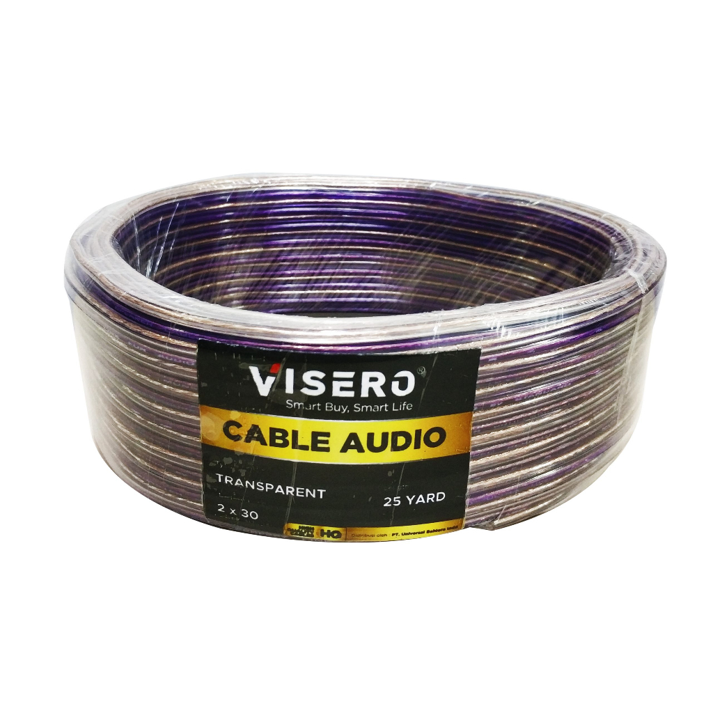 Jual Kabel Monster Kabel Transparan 2x30 Kabel Audio Speaker 25 Yard ...