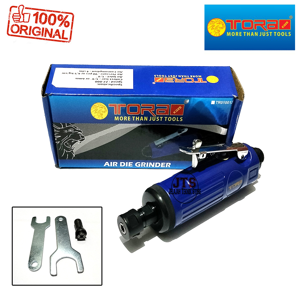 Jual TORA Mini Die Grinder Angin 6mm 1/4" Alat Tuner Porting Mesin Air Die Grinder Botol 1/4" 3 ...