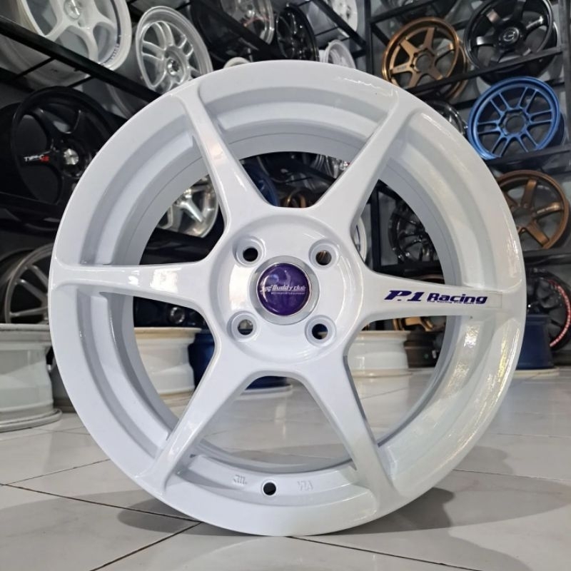 Jual velg P1 buddy club ring 15x6,5 pcd 4x100 et 44/40 velg mobil murah ...