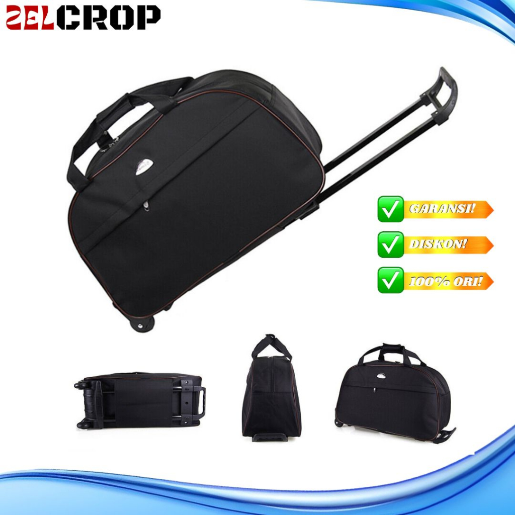 Jual Tas Koper Jinjing Duffle Travel Bag Roda Trolley Lipat Besar Jumbo ...