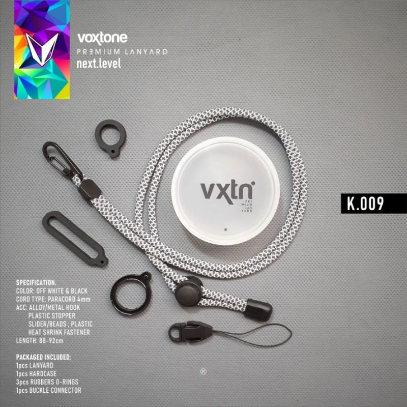 Jual Premium Lanyard - Kalung Pengait untuk HP, ID Card, Flash Disc, Camera - Voxtone Next Level ...