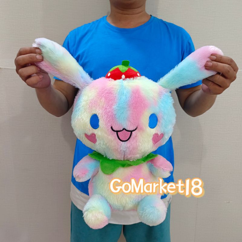 Jual Bantal dan Boneka Sanrio Kuromi My Melody Cinnamoroll Pompompurin Rainbow Lembut Soft ...
