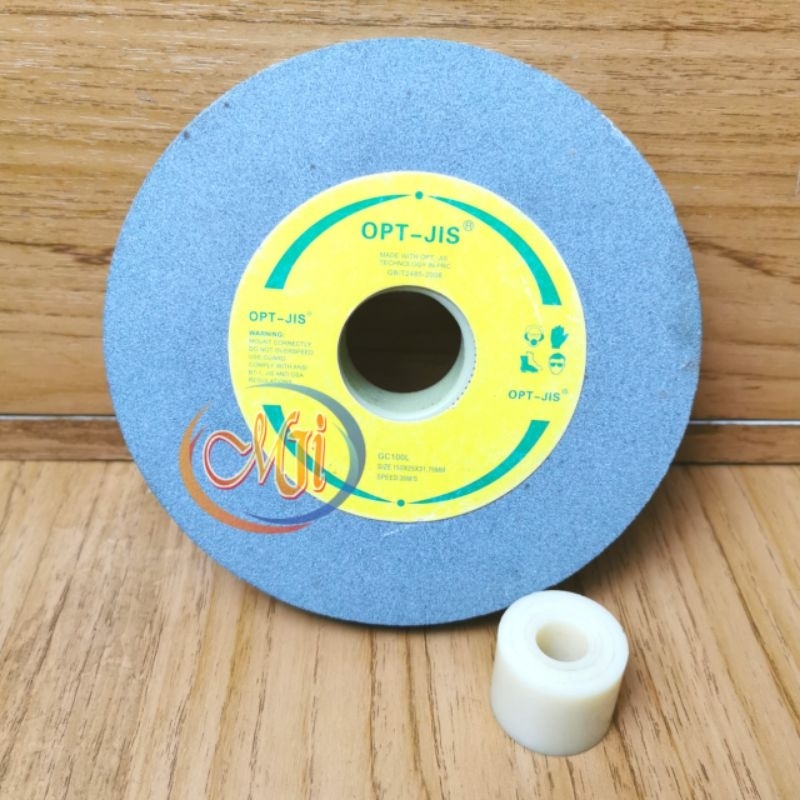 Jual Batu Gerinda Duduk 6 inch Grit 80 100 120 OPT Mata Gerinda Asah ...