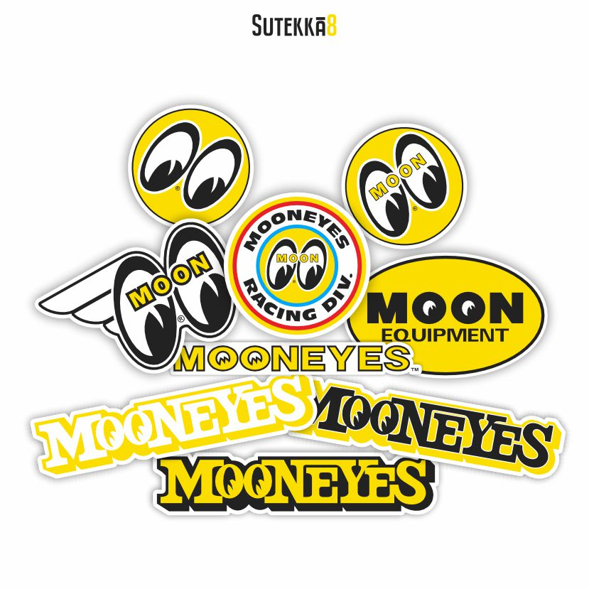Jual STICKER PACK MOONEYES VER 1 [9 pcs] | Shopee Indonesia