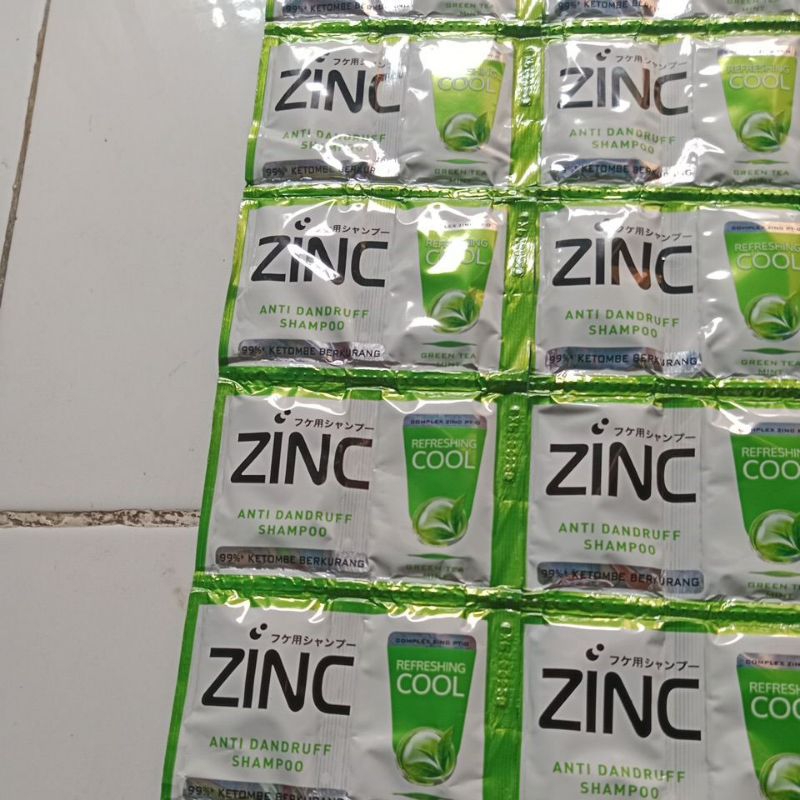 Jual shampo sachet zinc kemasan renceng isi 24 pcs murah | Shopee Indonesia