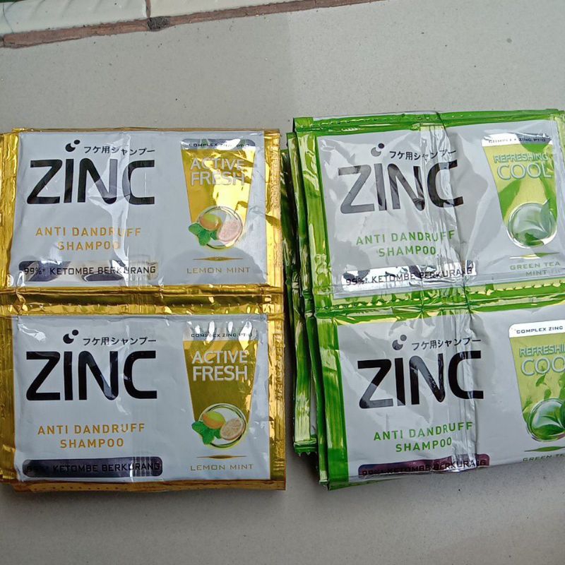 Jual SHAMPOO Zink renceng | Shopee Indonesia