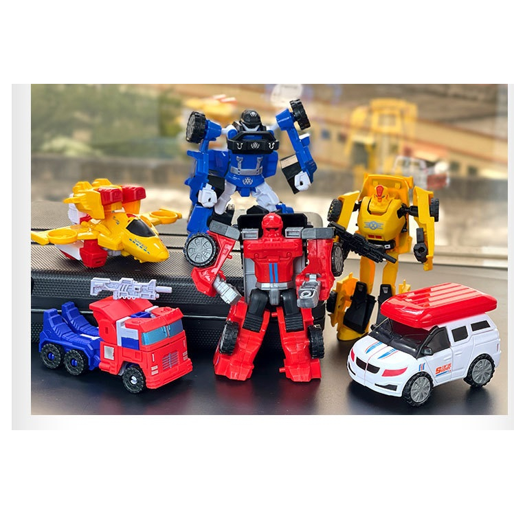 Jual MAINAN ANAK ISI 6 ROBOT ANAK TRASNFORMER 6 IN 1 - TRANSFORMER ...