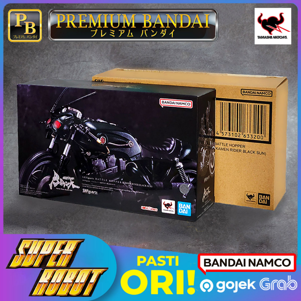 Jual BANDAI SHF Battle Hopper Kamen Rider BLACK SUN - P-BANDAI Limited ...