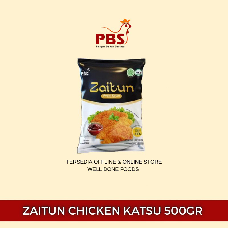 Jual Zaitun Chicken Katsu 500gr | Shopee Indonesia