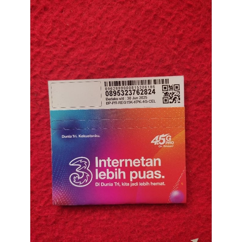 Jual KARTU PERDANA TRI 8GB AREA PROMO (5GB Non Promo) | Shopee Indonesia