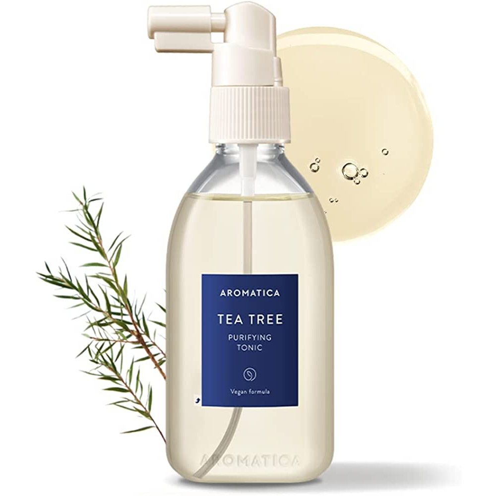 Jual AROMATICA Tea Tree Purify hair Tonic 100ml Scalp Soothing | Shopee ...