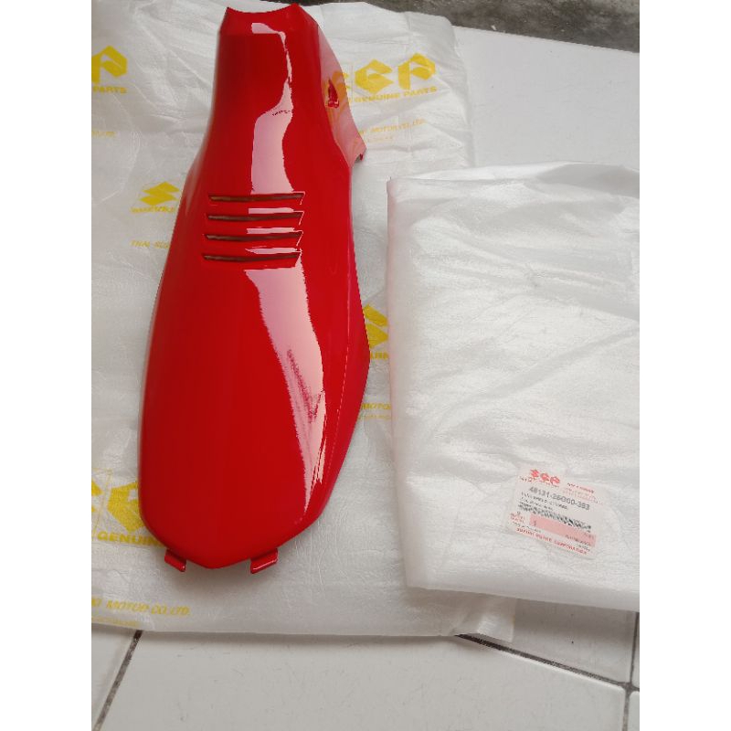 Jual leg Shield Center Merah Red Suzuki Satria Fu CBU Thailand raider ...