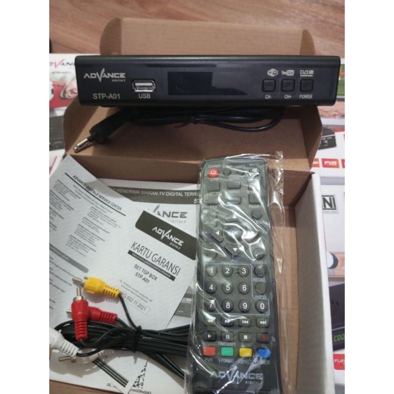 Jual Advance STP-A01 STB Set Top Box TV Digital Receiver Full HD | Shopee Indonesia