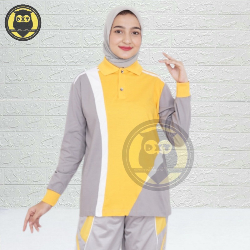 Jual Kaos Olahraga Wanita / Baju Sport Wanita / Baju Senam Wanita ...