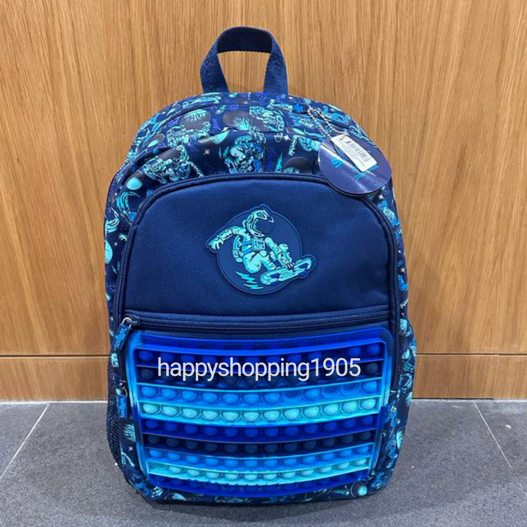 Jual SMIGGLE POPEM POPIT BACKPACK BLUE - SMIGGLE BACKPACK POP IT - TAS ...