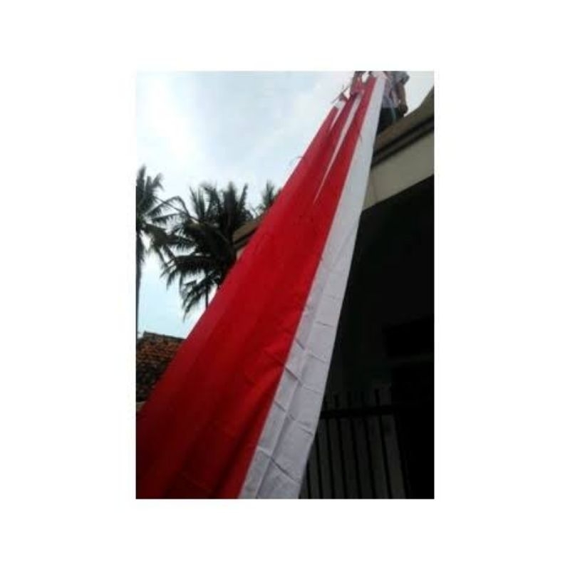 Jual BENDERA LAYUR MERAH PUTIH JUMBO LEBAR 60CM 5 METER 4 METER 3 METER ...