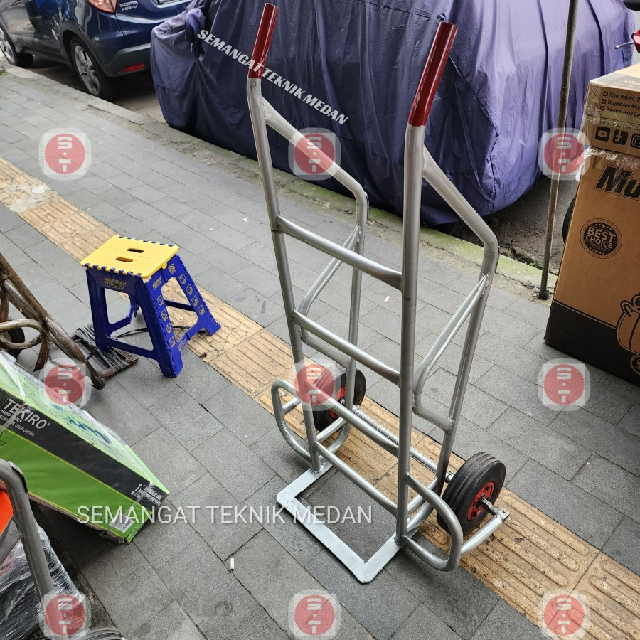 Jual TROLI TROLLEY DORONGAN BARANG KERETA SORONG 2 RODA 1000KG 1000 KG ...