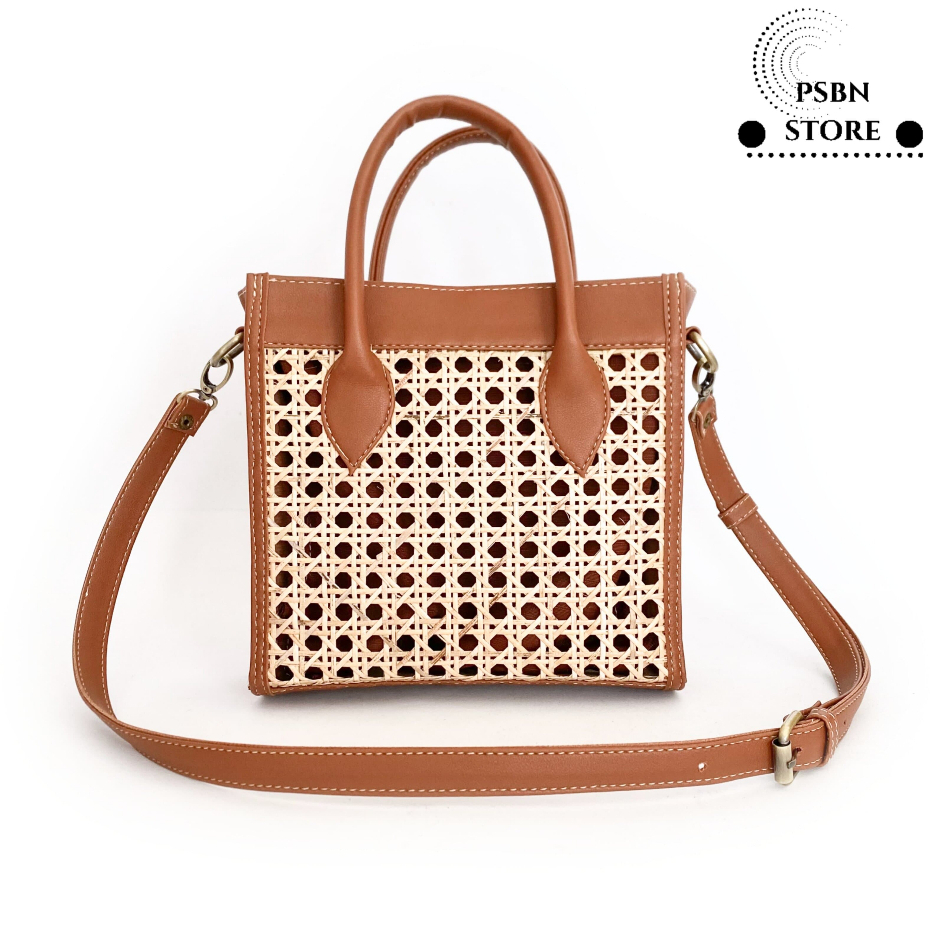 Jual PSBN - Luna Rattan Bag Tas Wanita Handbag Tas Rotan Kekinian Sling ...