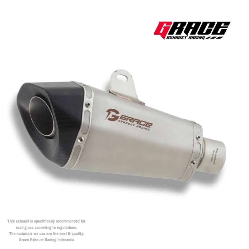 Jual knalpot original grace type grx pro short silincer only | Shopee ...