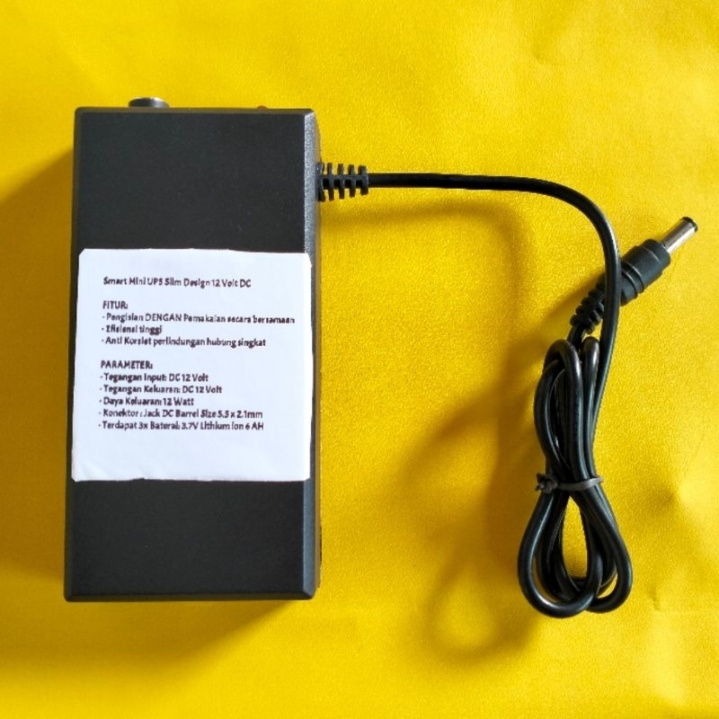 Jual Smart Mini UPS Portable indoor outdoor Wifi Modem Router CCTV ...