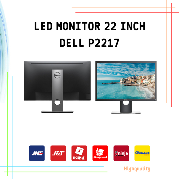 Jual LED Monitor Dell P2217 / 22 Inch HDMI VGA DP Bisa Potrait | Shopee ...