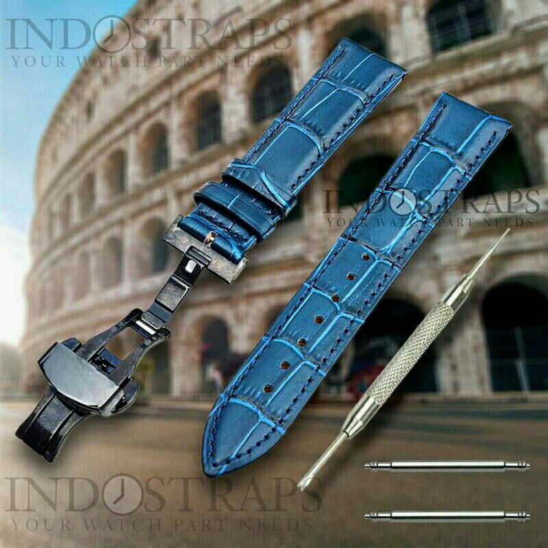 Jual TALI JAM TANGAN KULIT 20MM 22MM LEATHER STRAP TALIJAM BUCKLE ...