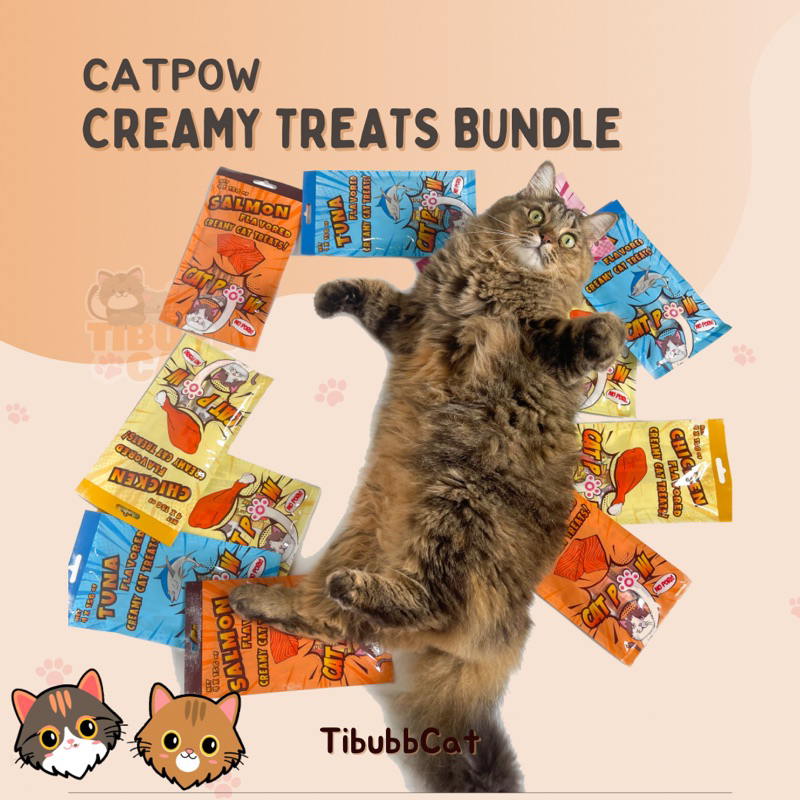 Jual Bundle Catpow Creamy Treats Snack Kucing | Shopee Indonesia