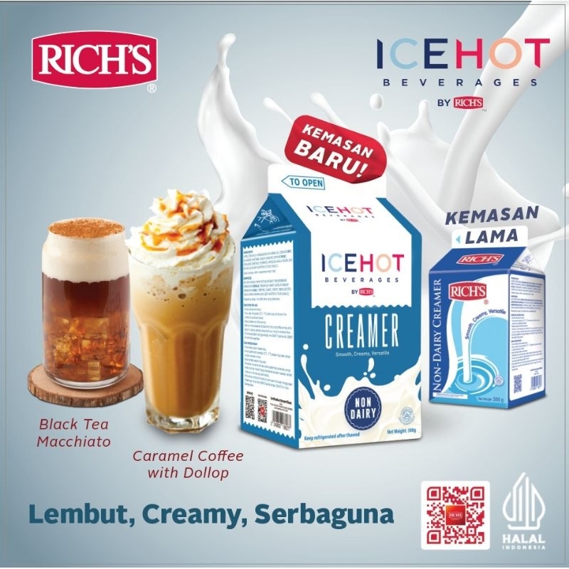 Jual rich krimer nabati 500ml richs creamer non dairy 500 ml krimer ...