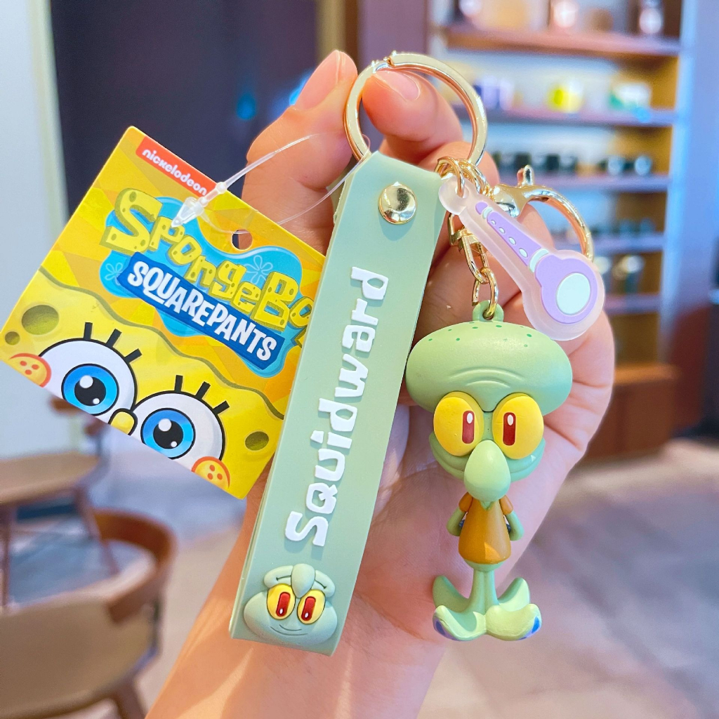 Jual TOKKADO SpongeBob Keychain Gantungan Kunci Karakter Lucu Original ...