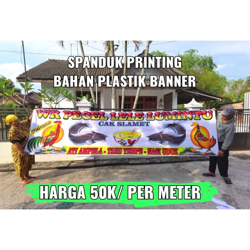 Jual Banner Bahan Plastik Desain Spesial Spanduk Lamongan [BISA CUSTOM ...