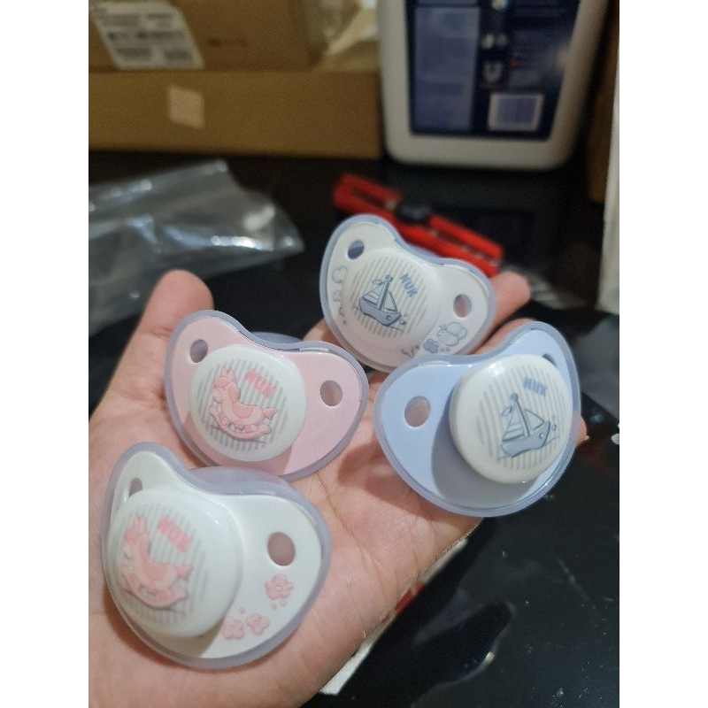 Jual Nuk mpeng soother latex silicon | Shopee Indonesia