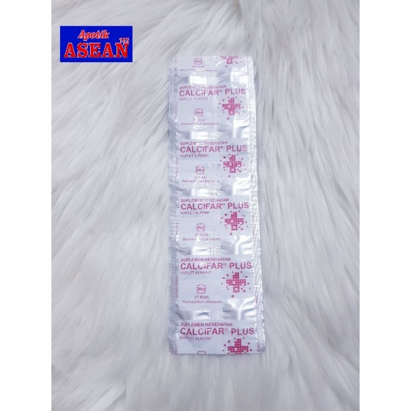 Jual CALCIFAR PLUS 1 STRIP ISI 10 KAPLET | Shopee Indonesia