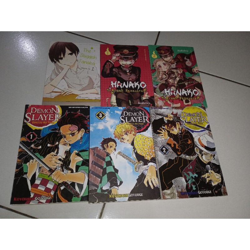 Jual komik kolpri Demon slayer/tanaka/hanako | Shopee Indonesia