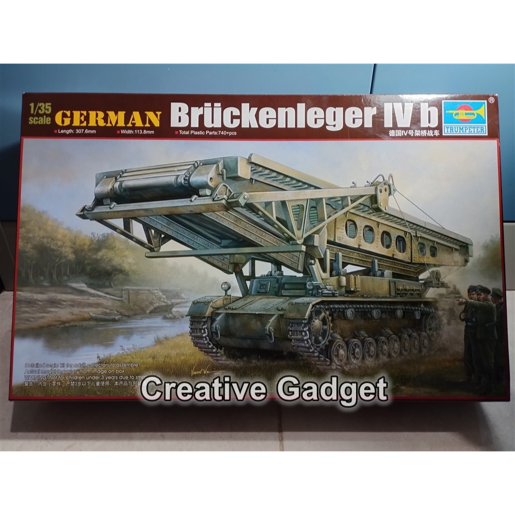 Jual German Bruckenleger IV b - Model Kit Trumpeter 1/35 - Bridge Layer ...