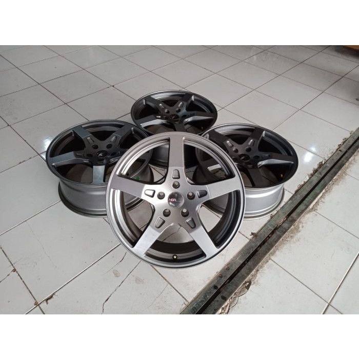 Jual velg mobil murah HSR PENTE ring 18 baut 5x114,3 buat inova rush terios teana | Shopee Indonesia