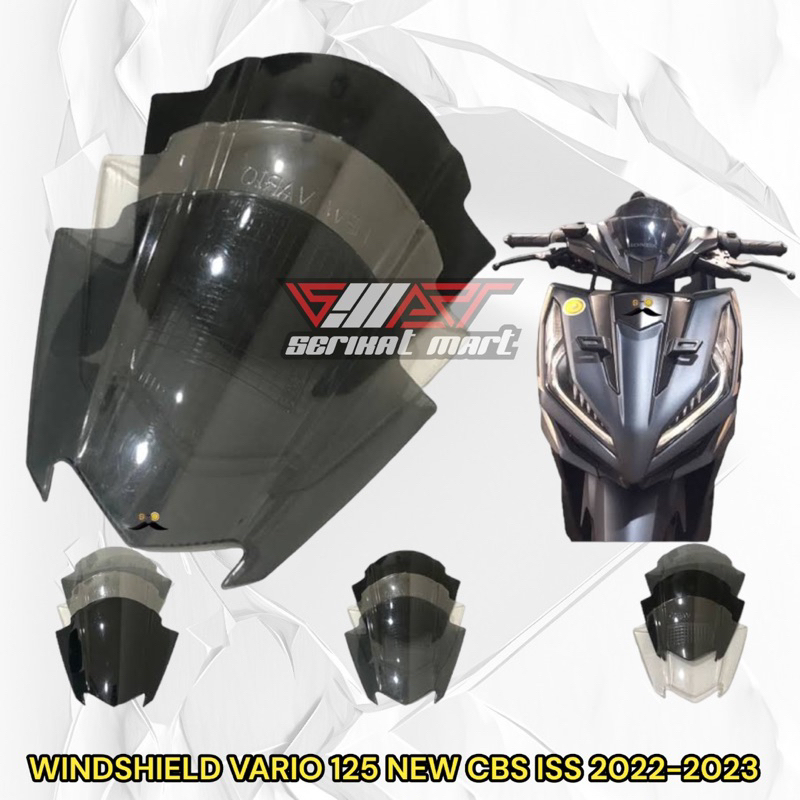 Jual VISOR VARIO 125 NEW CBS ISS 2022-2023 VISOR VARIO 150 NEW MODEL ...