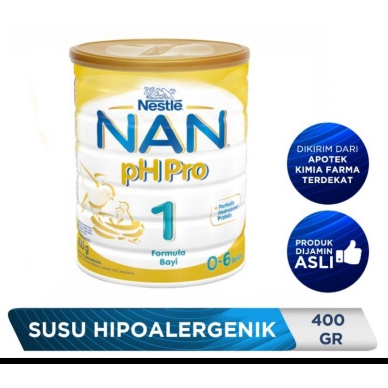 Jual NAN PH PRO TAHAP 1 400gr / SUSU HIPOALERGENIK | Shopee Indonesia