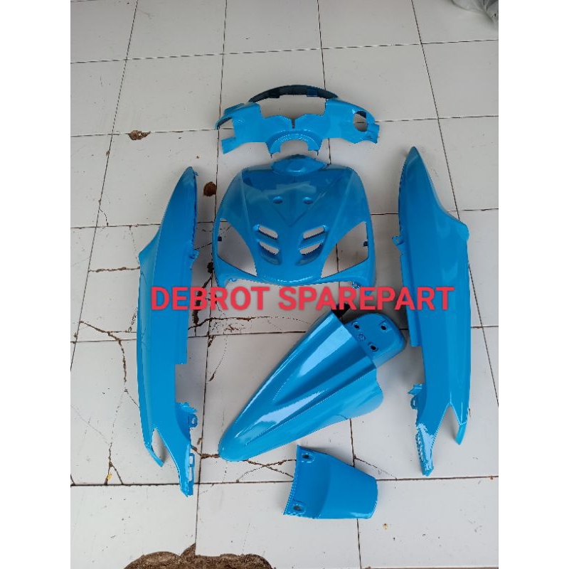 Jual FULL BODY HALUS YAMAHA MIO SPORTY MIO LAMA ICE BLUE | Shopee Indonesia