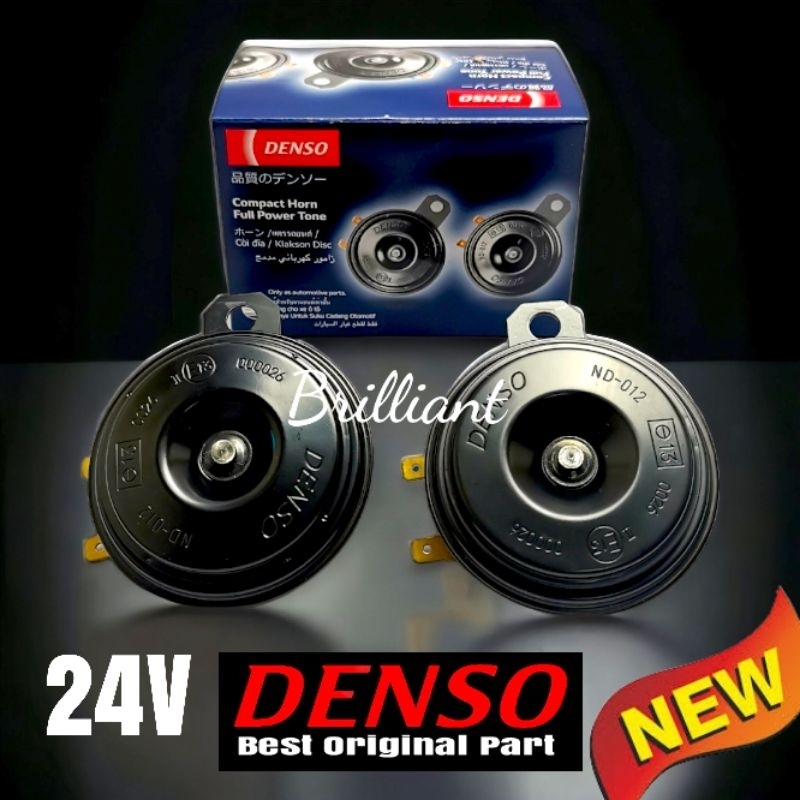 Jual Horn Klakson Dobel Disk - DENSO Original - Khusus 24v | Shopee ...