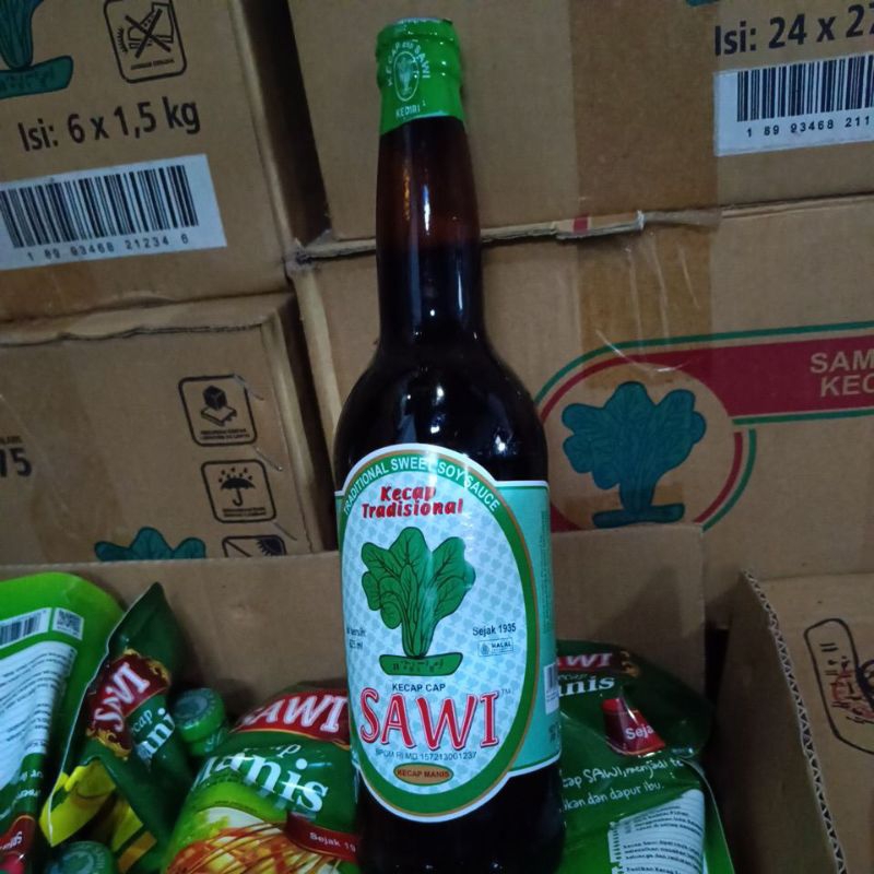 Jual Kecap manis cap sawi botol 625 ml | Shopee Indonesia