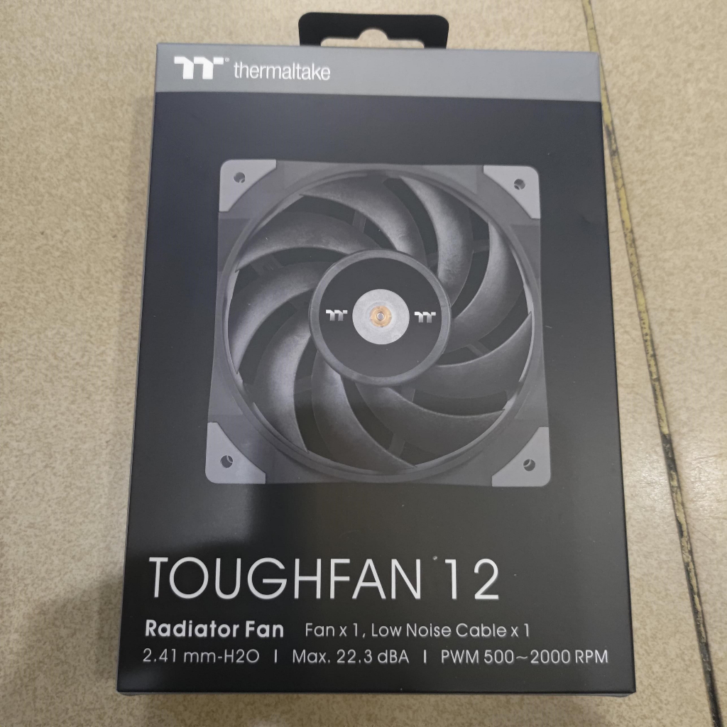 Jual Thermaltake TOUGHFAN 12 High Static Pressure Radiator Fan | Shopee ...