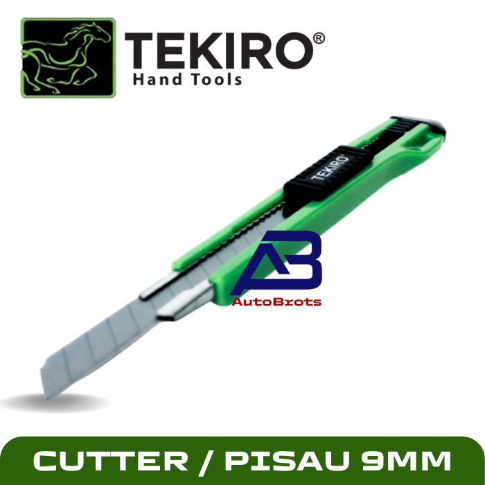 Jual TEKIRO Pisau Kater Cutter Knife Kecil 9mm | Shopee Indonesia