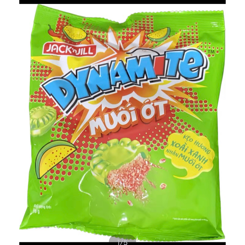 Jual SNACK VIETNAM PERMEN DYNAMITE RASA MANGGA CABAI RUJAK | Shopee ...