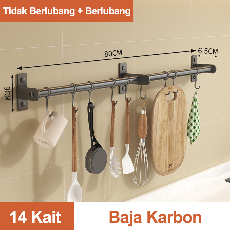 Jual Dinding Kitchen bar hitam doff 60cm/80cm/100cm single double ...